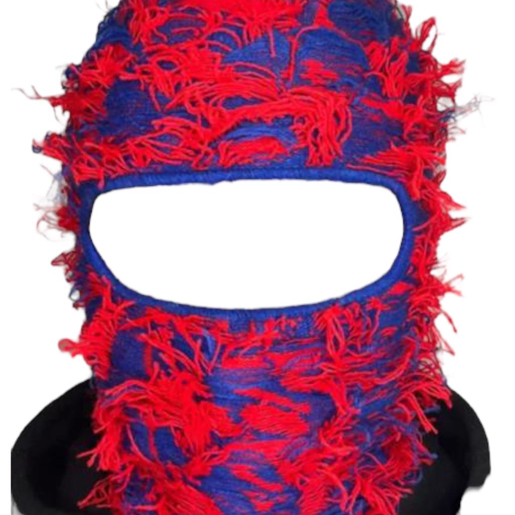 RED/ROYAL SKI MASK – Luxe Int